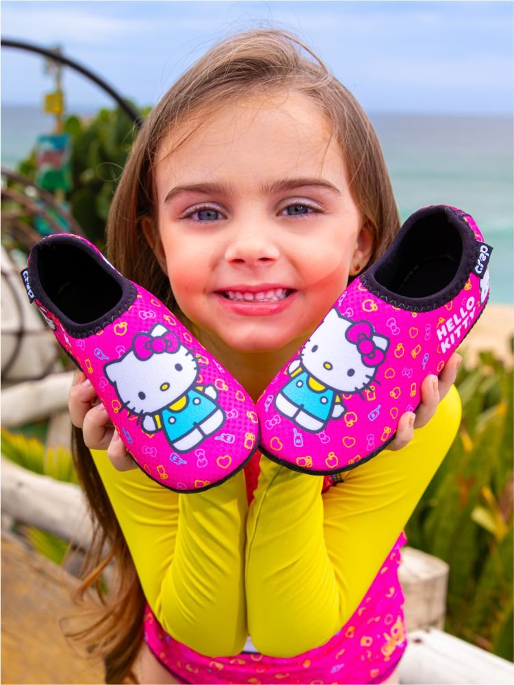 Sapatilha Crep Hello Kitty - Pink Kids